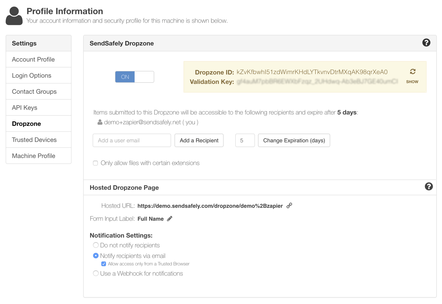 SendSafely & Zapier: Connect your Dropzone to Anything!